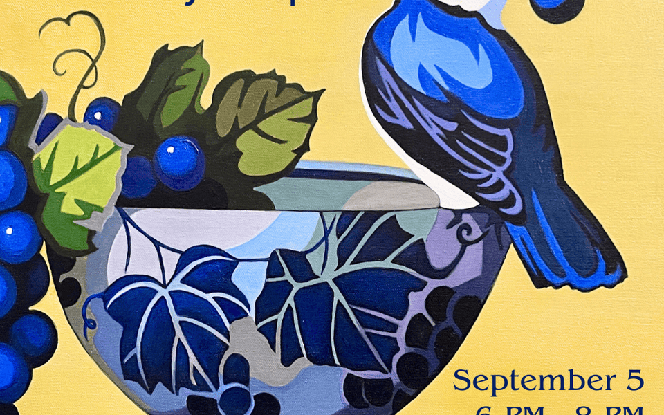 Art of Wine Series featuring artist Tonya Hopson - Salty Southern Route