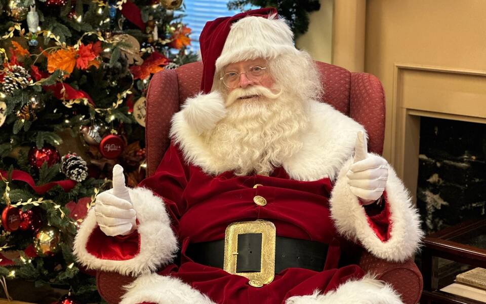 Meet Santa at the Suffolk Visitor Center - Salty Southern Route